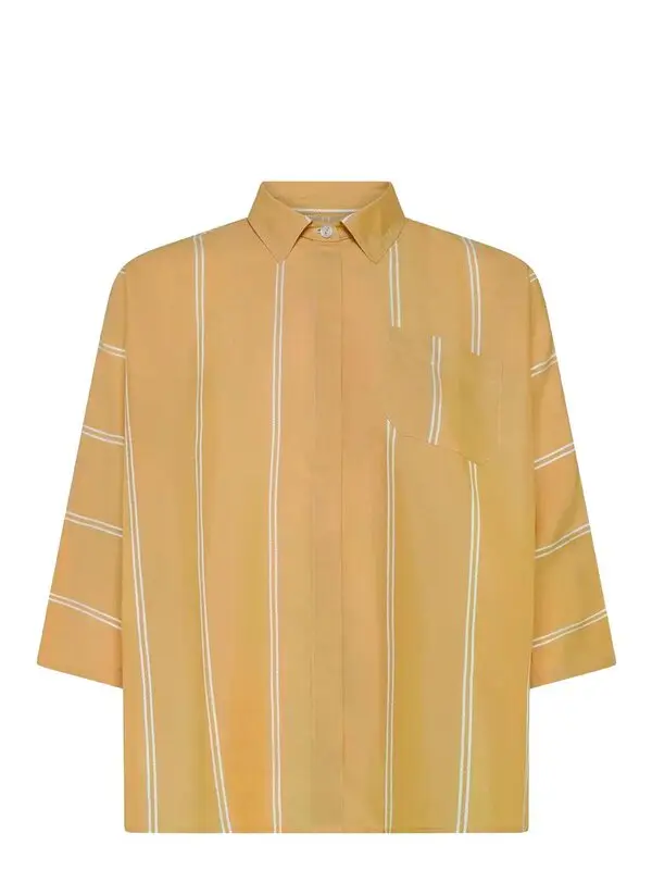CRUNA Elide Striped Shirt - Yellow