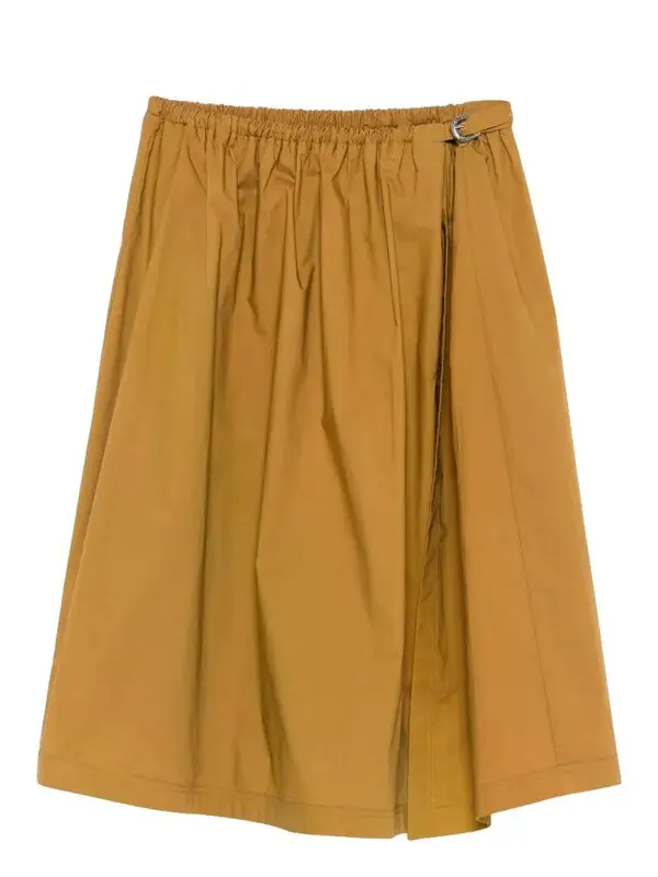 Pinko Calimera Midi Skirt - Brown