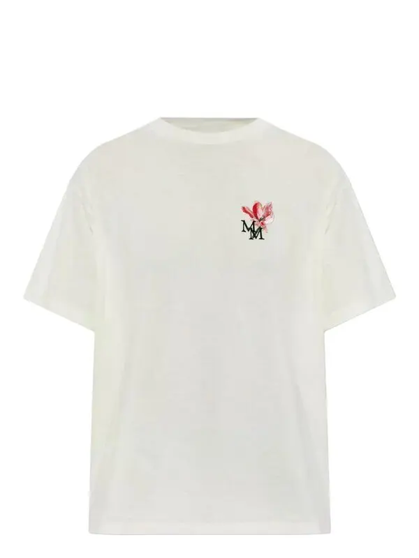 MAISON MARGIELA Floral-print T-shirt - White