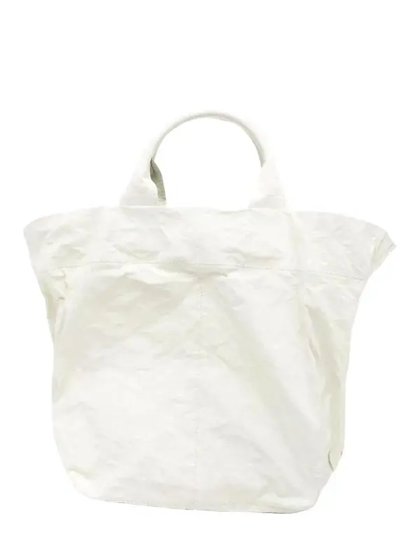 ZILLA Crinkled-effect Tote Bag - White