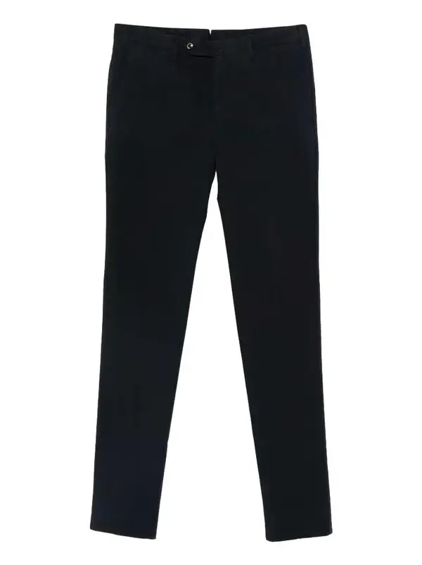 PT TORINO Belt-loop Pocket Trousers - Blue