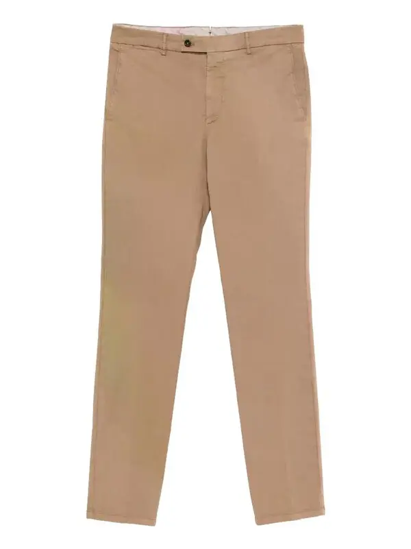 BERWICH Vullcano Slim-cut Trousers - Neutrals