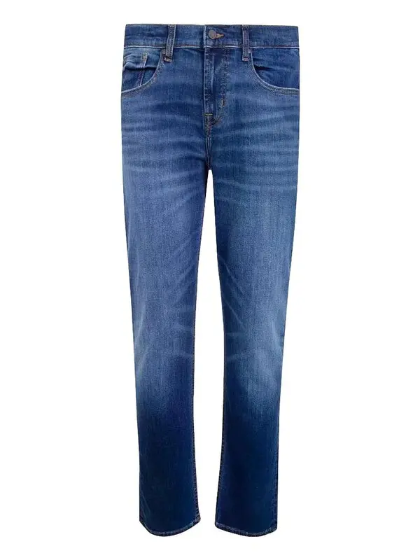 7 For All Mankind Classic Denim Stretch Jeans - Blue