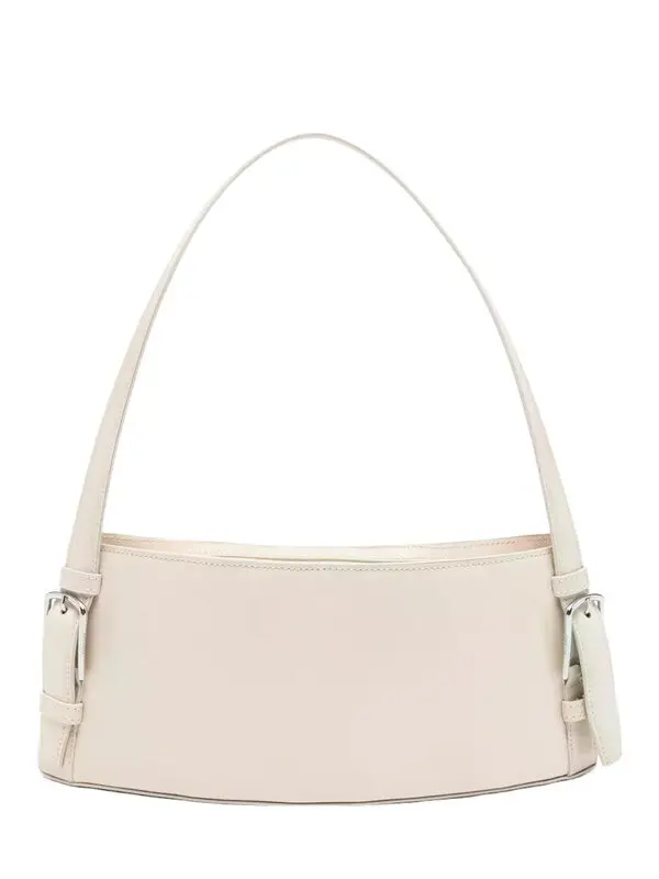 Coperni Buckle-detail Ergonomic Shoulder Bag - Neutrals