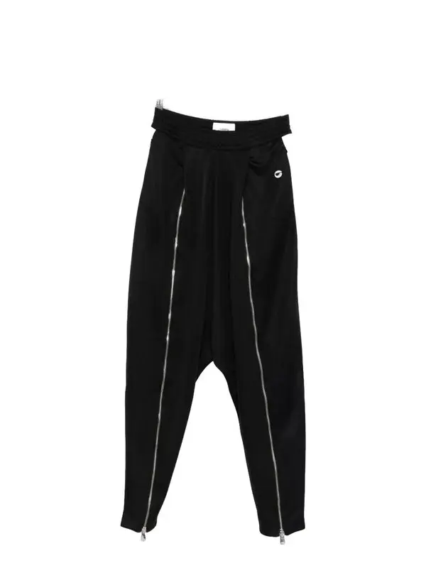 Coperni Sarouel Zip-detail Track Pants - Black