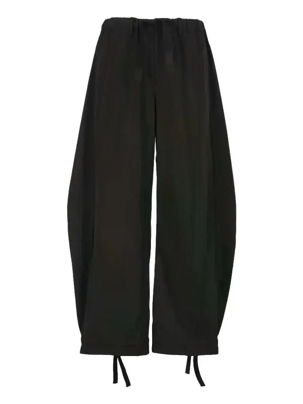 Sacai Drawstring-cuff Trousers - Black