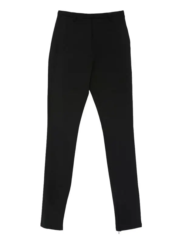THELATEST Carola Zip-cuff Trousers - Black