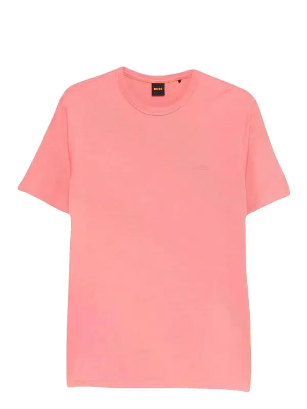 BOSS Logo-detail T-shirt - Pink