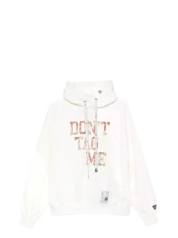 Mihara Yasuhiro Long-sleeve Hoodie - White