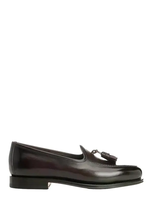 Santoni Andrew Leather Loafers - Brown