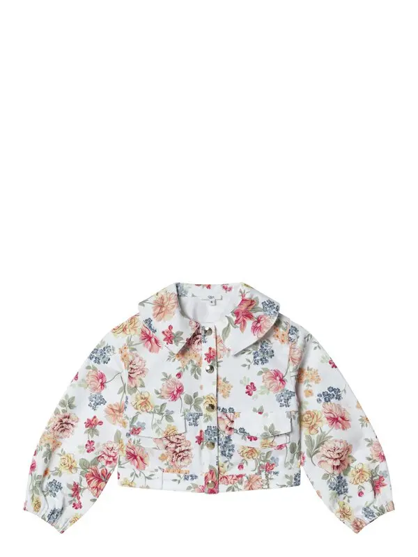 Chloé Floral-pattern Cotton Jacket - Multicolor