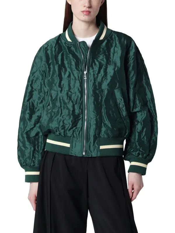 Loewe Technical Taffeta Bomber Jacket - Green