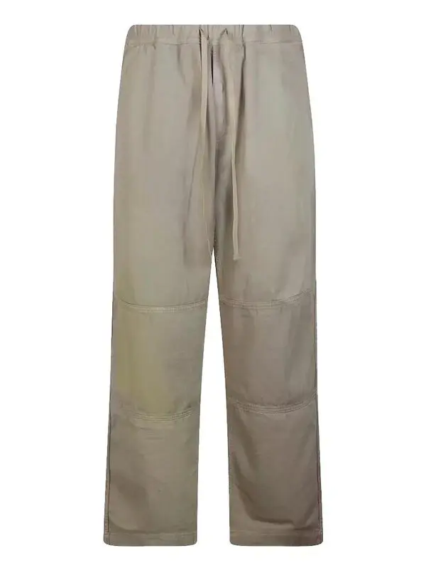 HAIKURE Panelled Drawstring Trousers - Brown