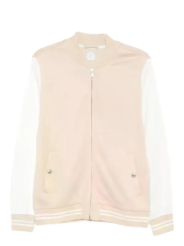 Eleventy Zip-up Bomber Jacket - Neutrals