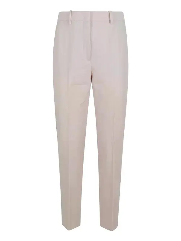 Incotex Elasticated-waistband Pressed-crease Trousers - Neutrals