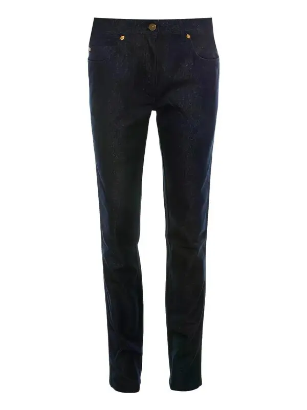 Escada Glitter Trousers - Blue