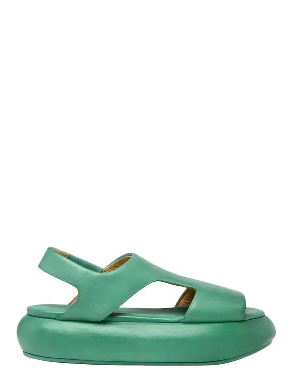 Marsèll Ciambellona Leather Sandals - Green