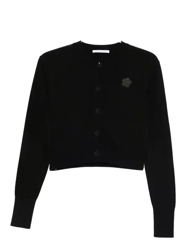 Cecilie Bahnsen Long-sleeves Cardigan - Black