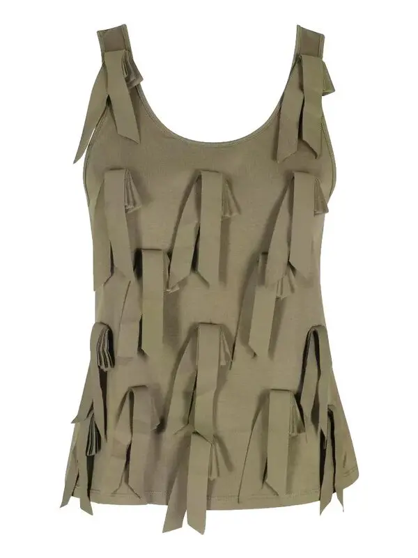 ISABELLE BLANCHE Fiocchi Tank Top - Green
