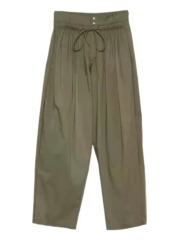 ANIYE BY Drawstring-waist Trousers - Green