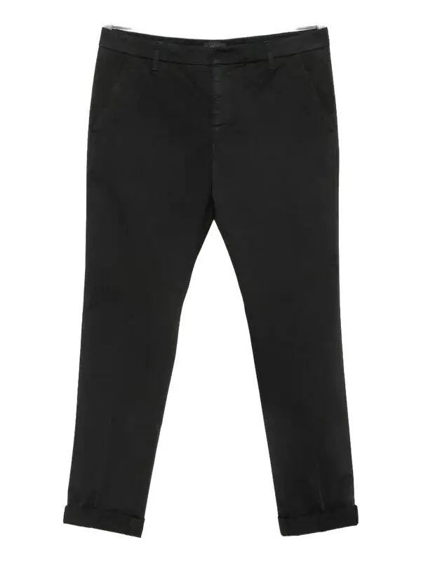 DONDUP Tapered Trousers - Black