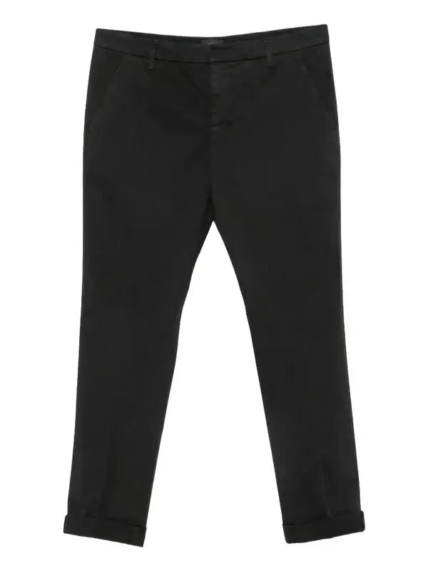 DONDUP Tapered Trousers - Black