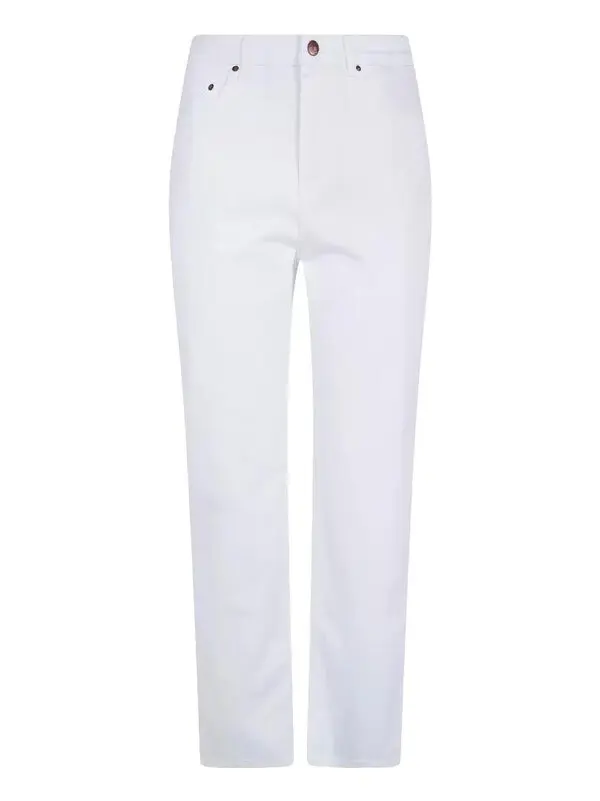 CIGALA'S Five-pocket Denim Jeans - White