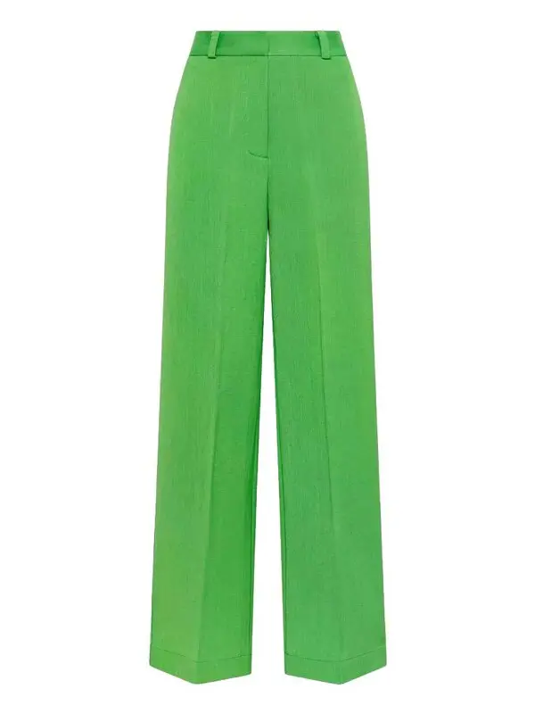 Malìparmi Linen Trousers - Green