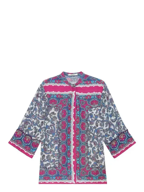 Malìparmi Paisley Print Shirt - Pink
