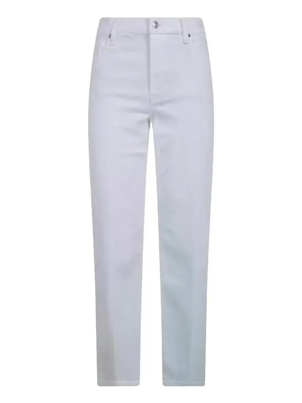 FRAME The Mellow Wide-leg Jeans - White