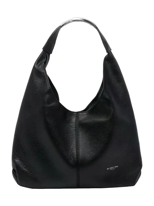 MY BEST BAG FIRENZE Firenze Leather Shoulder Bag - Black