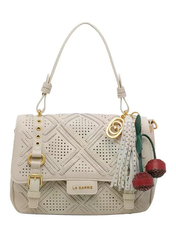LA CARRIE Labyrinth Atena Tote Bag - Neutrals