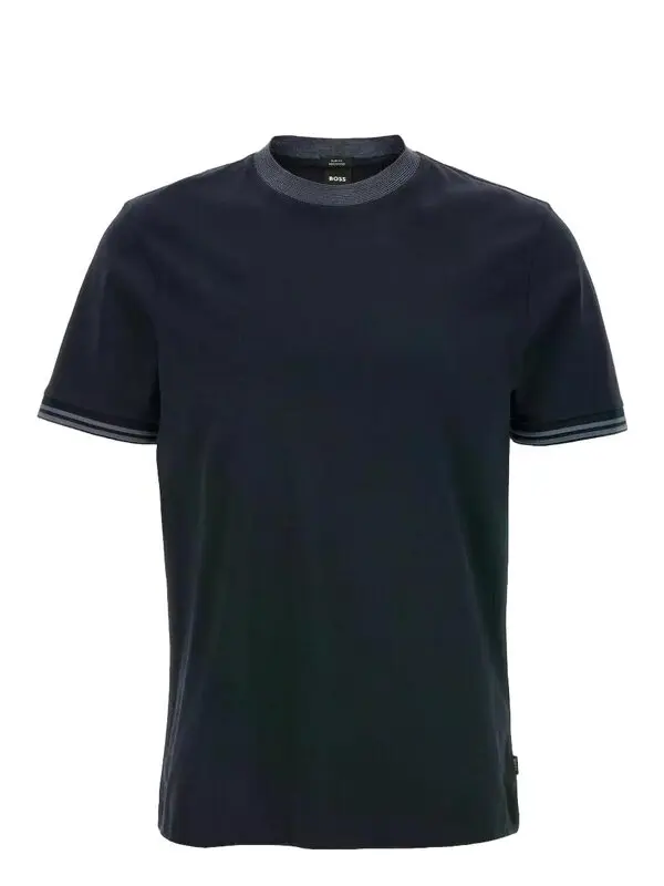 BOSS H-tessler 238 Mercerised T-shirt - Blue