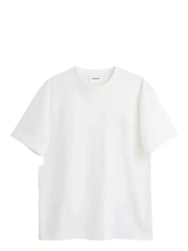 SOULLAND Kai Crew-neck T-shirt - White