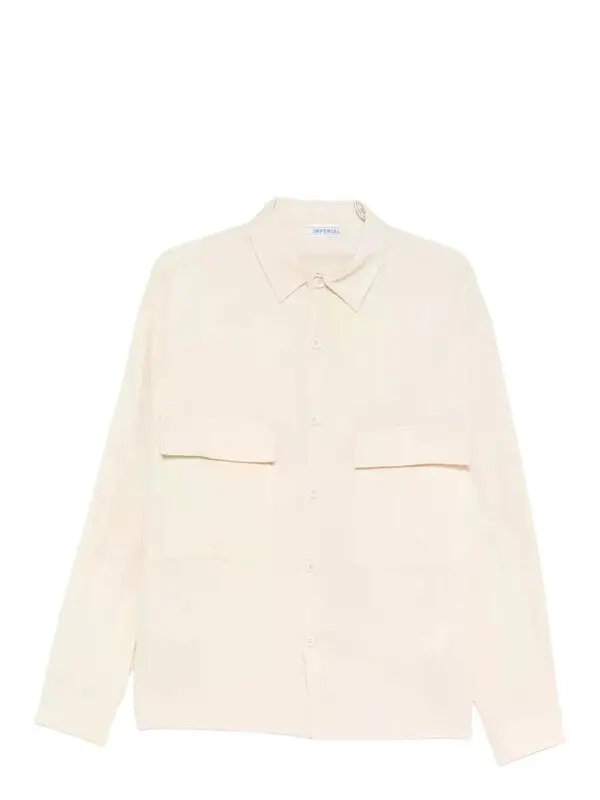 Imperial Flap-pocket Shirt Jacket - Neutrals