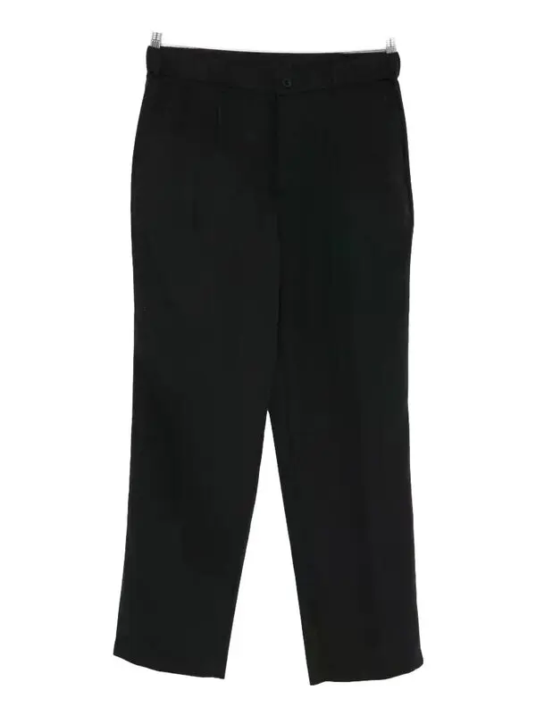Imperial Pleated Trousers - Black