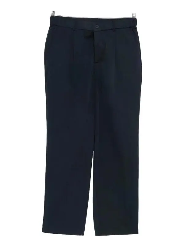 Imperial Pleated Tailored Trousers - Blue