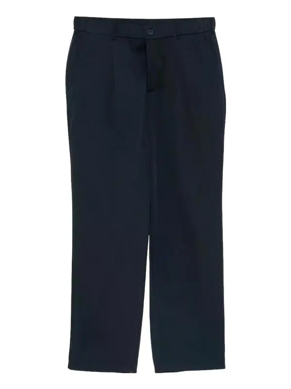 Imperial Pleated Tailored Trousers - Blue