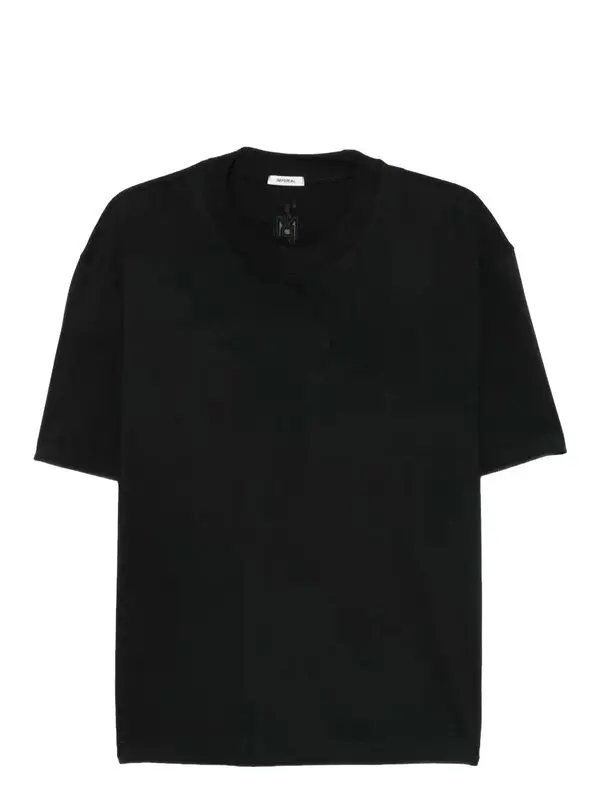 Imperial Short-sleeve Cotton T-shirt - Black