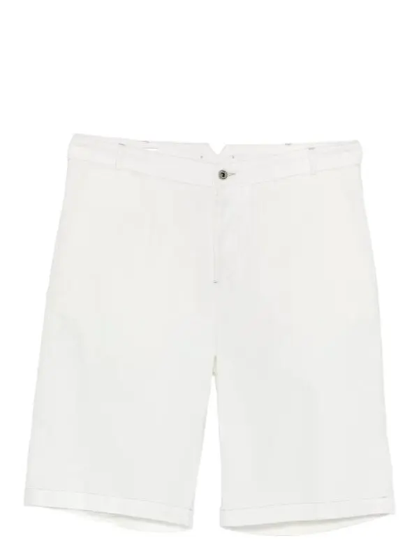 PENCE 1979 Diego Belt-loops Shorts - White