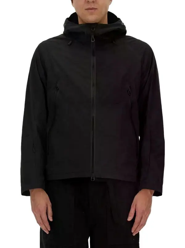 JG1 Long-sleeve Hooded Jacket - Black