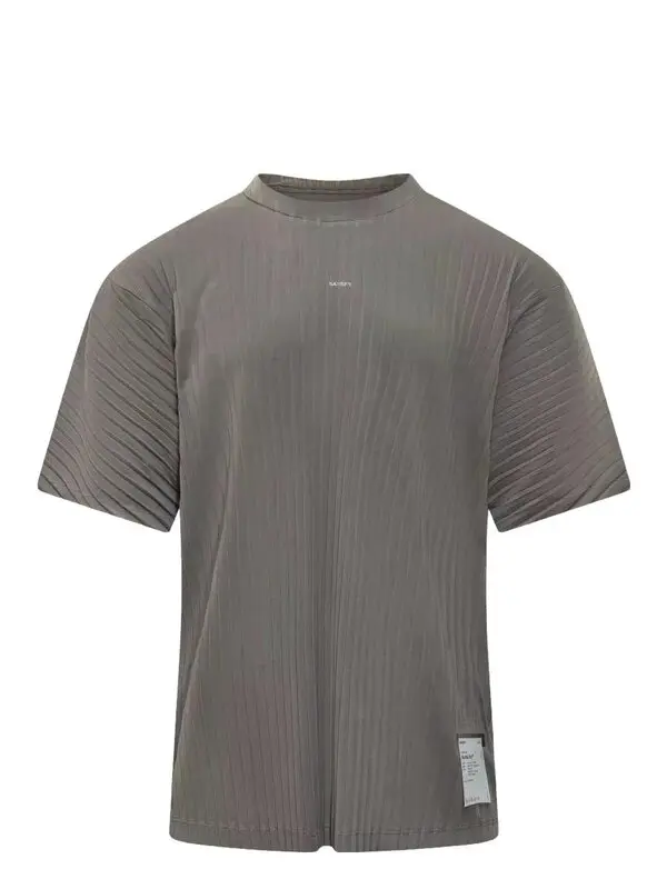 Satisfy Auralite Pleated T-shirt - Grey