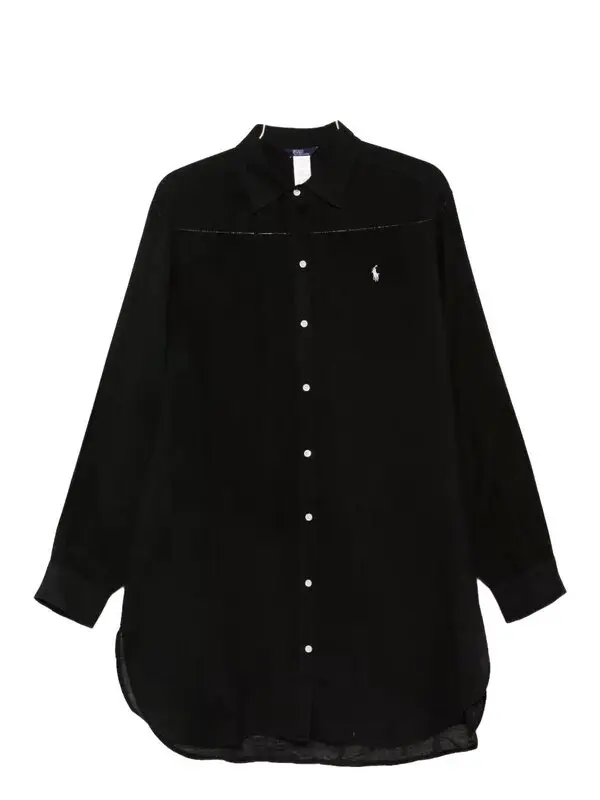 Polo Ralph Lauren Logo-embroidered Shirt - Black
