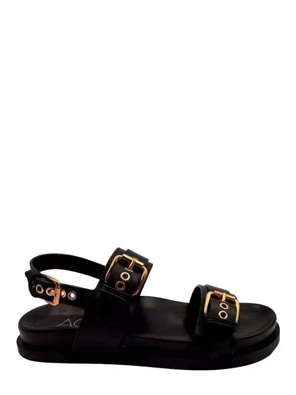 Agl Buckle-strap Sandals - Black