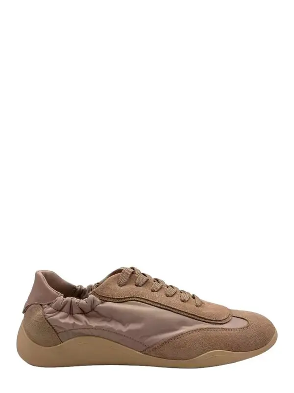 VIC MATIE Suede Panelled Sneakers - Neutrals