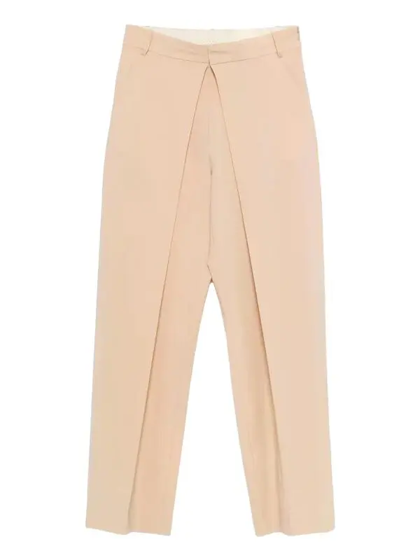 ALYSI Pleated Pocket Trousers - Neutrals