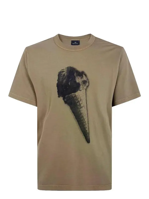 Paul Smith Ice-cream Print T-shirt - Green