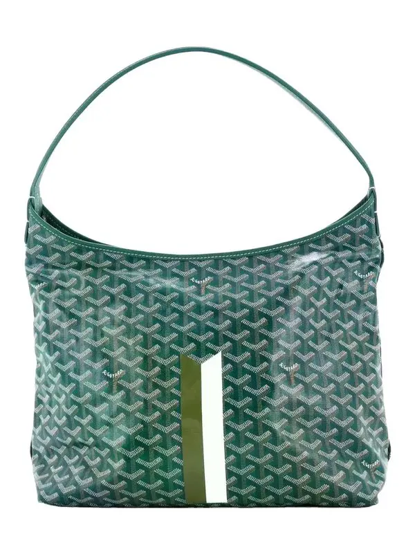 Goyard Boheme Printed Coated Canvas Hobo Bag - Green