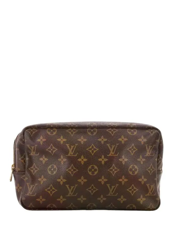 LOUIS VUITTON Trousse Toiletry 28 Pouch Monogram Canvas - Brown