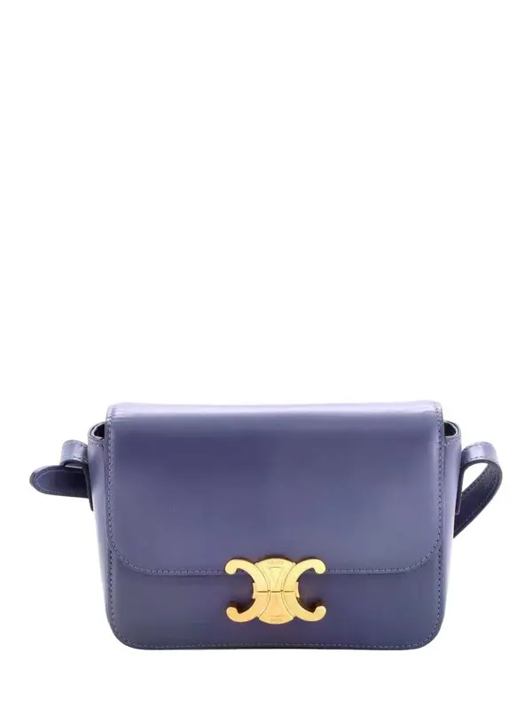 Celine Triomphe Nano Shoulder Bag - Blue